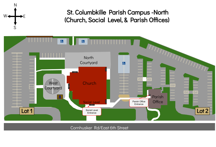 Parish Campus Maps